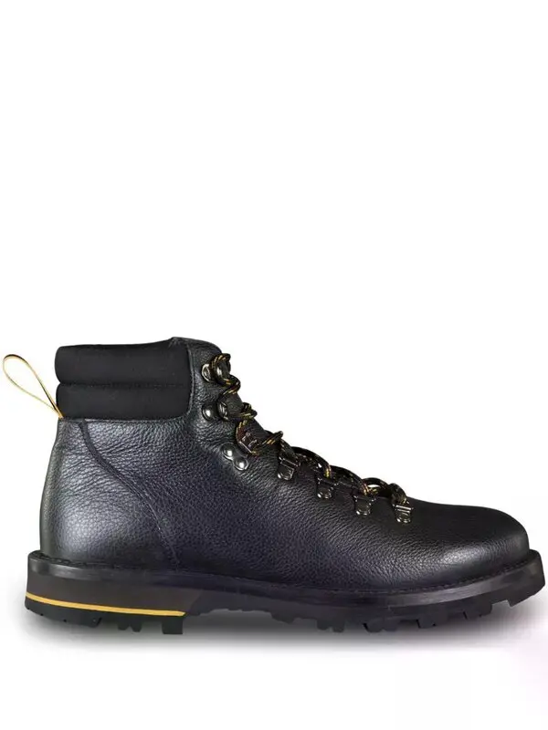 MOORER Koons-peg Padded Panelled Boots