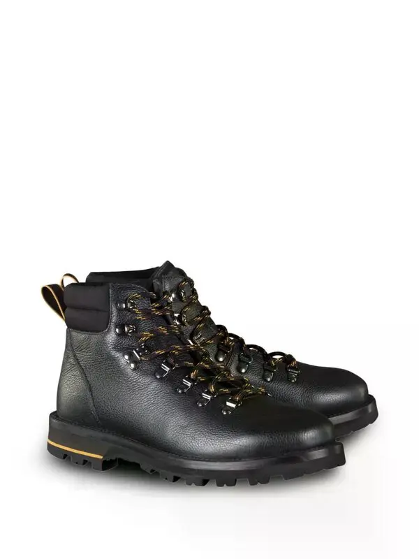MOORER Koons-peg Padded Panelled Boots