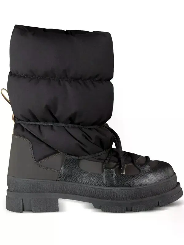 MOORER Padded Lace-up Boots
