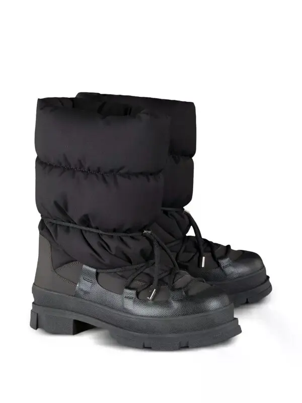 MOORER Padded Lace-up Boots