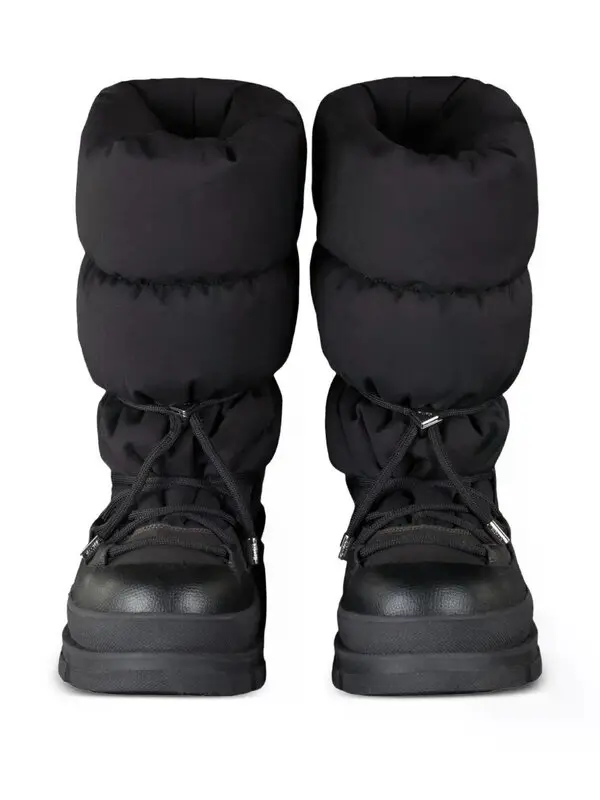 MOORER Padded Lace-up Boots