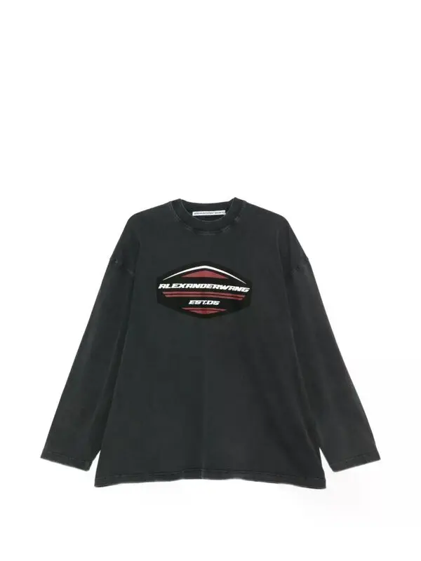 Alexander Wang Graphic Long-sleeved T-shirt