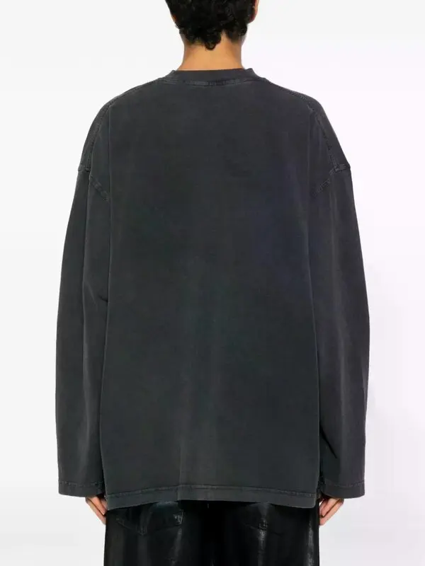 Alexander Wang Graphic Long-sleeved T-shirt