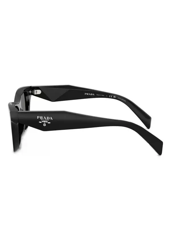 Prada Geometric Sunglasses - Black