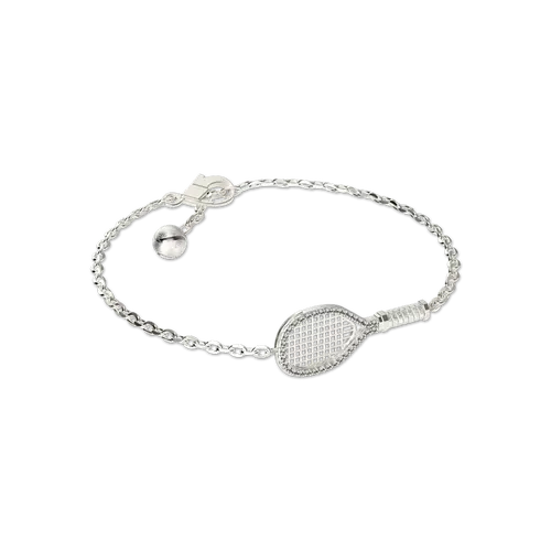 PASCAL Tennis Bracelet - Silver/white Diamond