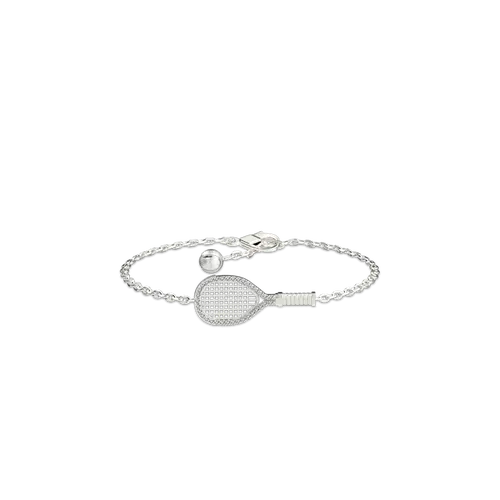 PASCAL Tennis Bracelet - Silver/white Diamond