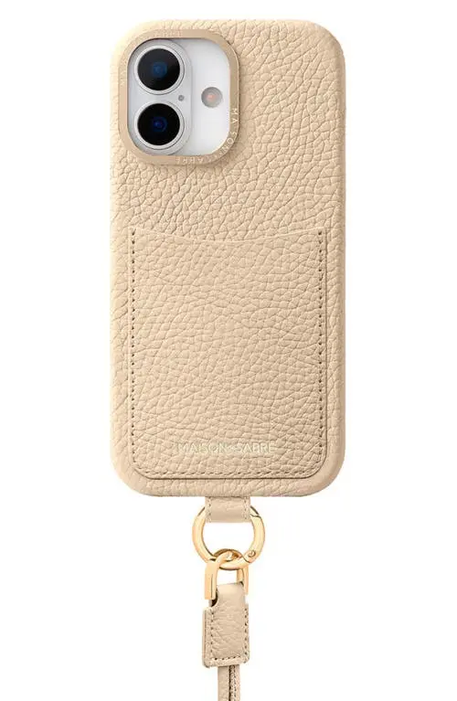 MAISON DE SABRE Sling Phone Case - Saharan Nude