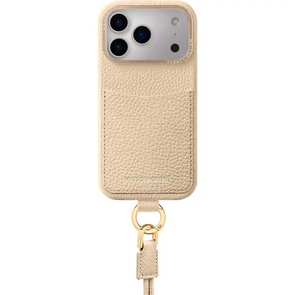 MAISON DE SABRE Sling Phone Case - Saharan Nude
