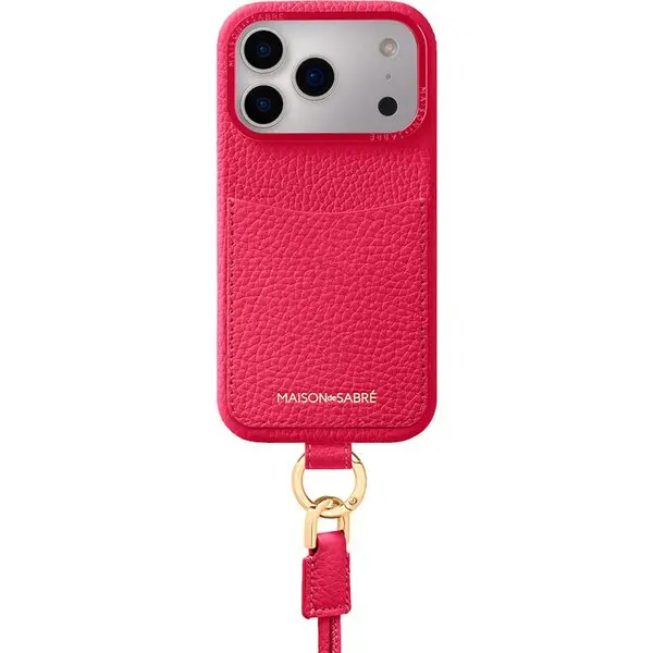MAISON DE SABRE Sling Phone Case - Shibuya Fuchsia