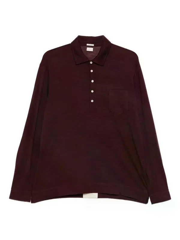 Massimo Alba Ischia 2 Polo Shirt - Red