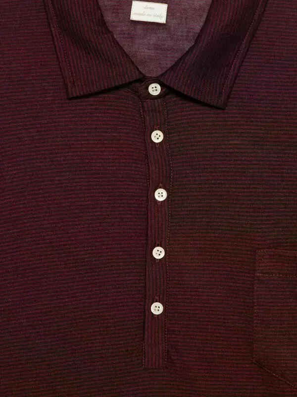 Massimo Alba Ischia 2 Polo Shirt - Red