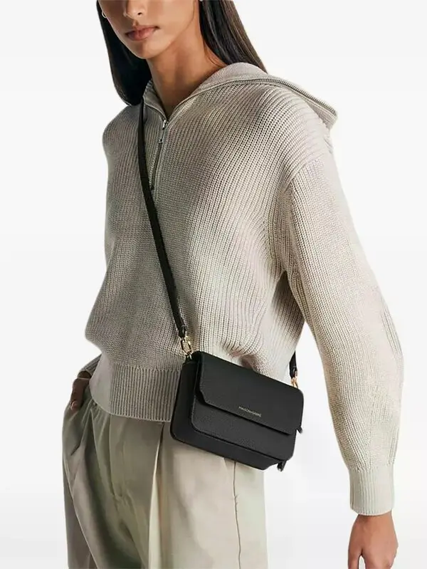 MAISON DE SABRE Mini Leather Flap Bag