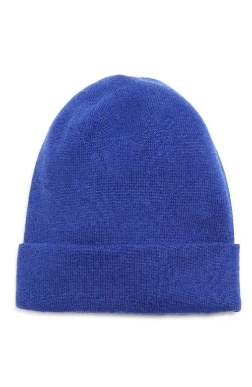 Johnstons Of Elgin Braemar Cashmere Beanie - Sd5326 Ronay Blue