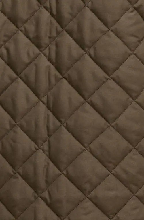 Barbour Shoveler Quilted Jacket - Dark Olive