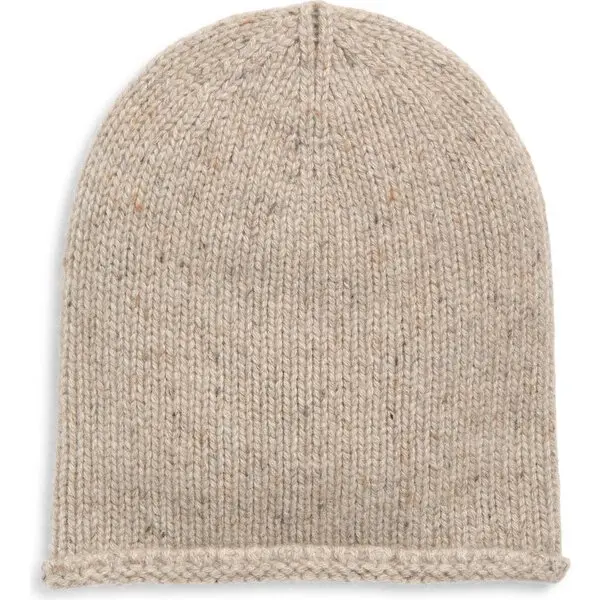 Johnstons Of Elgin Tiree Cashmere Beanie - Ha0397 Islander Donegal