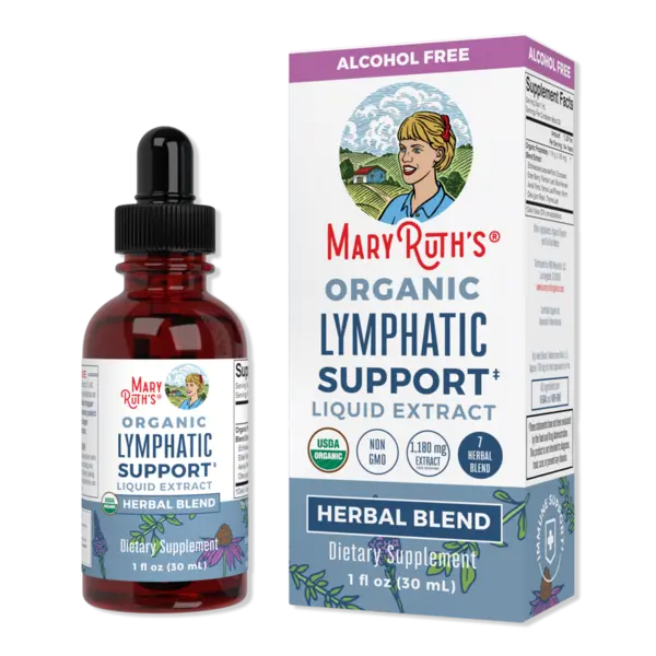 MARYRUTH'S Organic Lymphatic Support Herbal Blend - One-color
