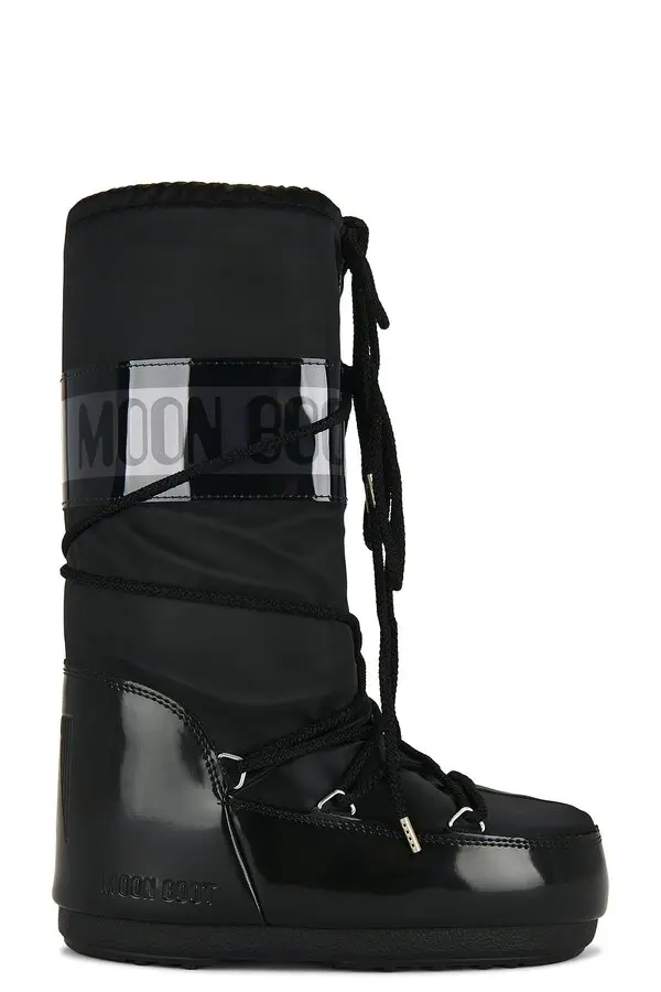 Moon Boot Icon Glance Boots - Black