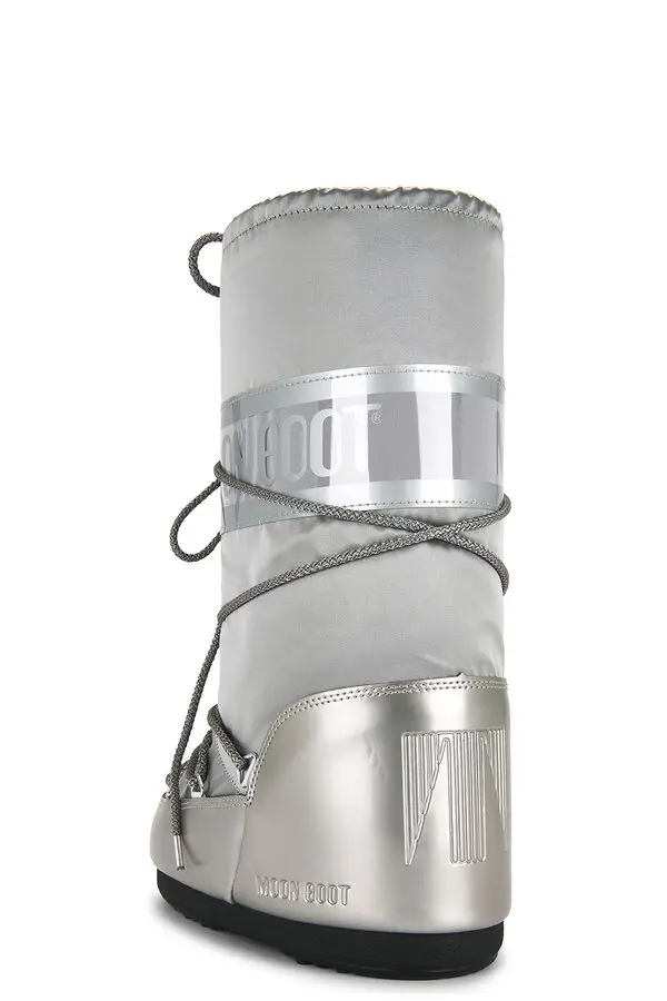 Moon Boot Icon Glance Boots - Silver