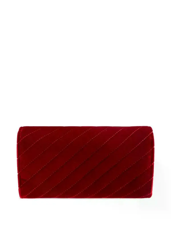 JIMMY CHOO Curve Chain-link Clutch Bag - Red
