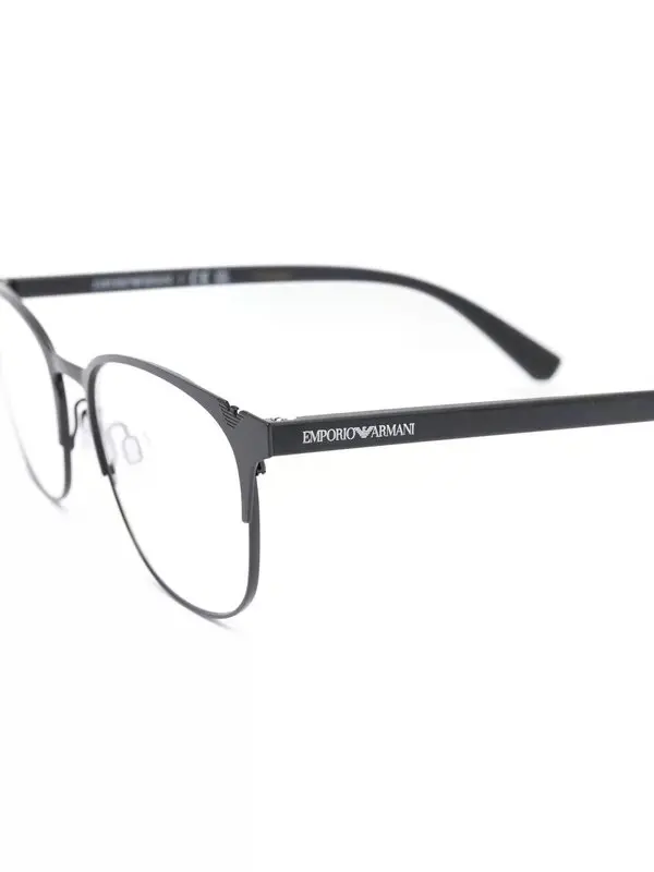 Emporio Armani Round Frame Glasses