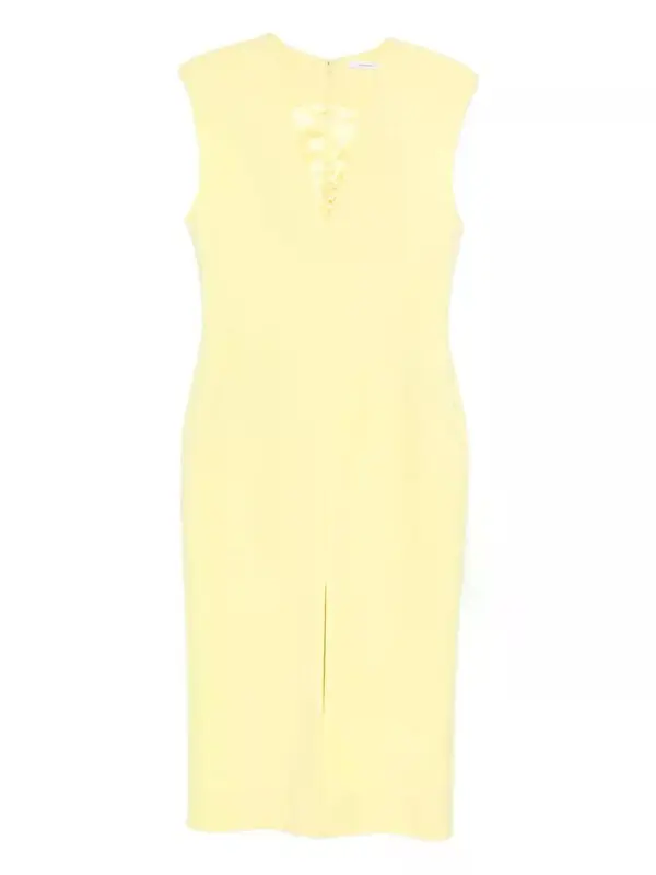 Givenchy V-neck Split Dress