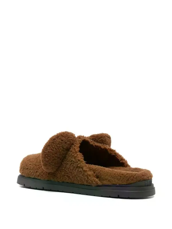 Fendi Shearling Mules