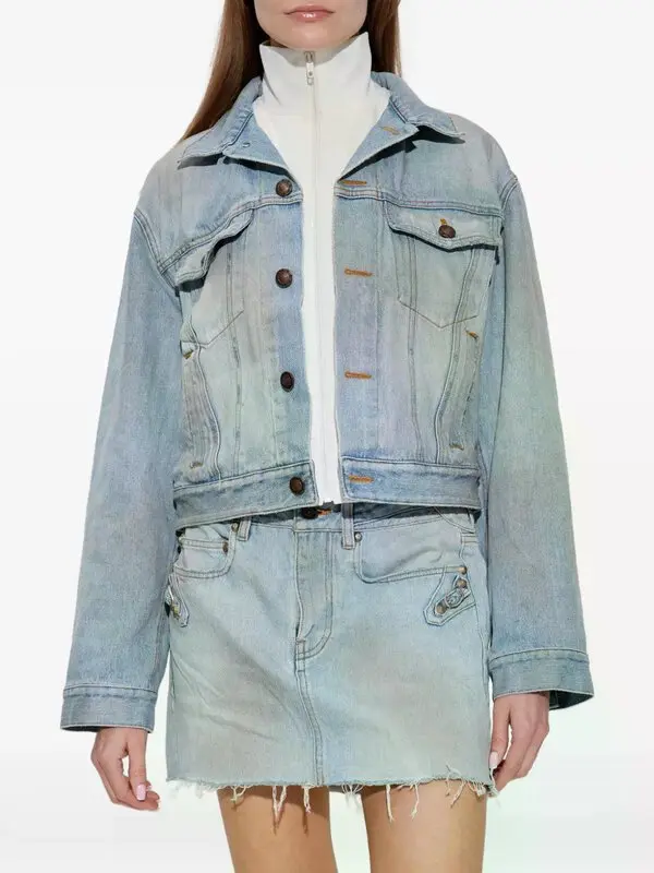 Balenciaga Layered Denim Jacket