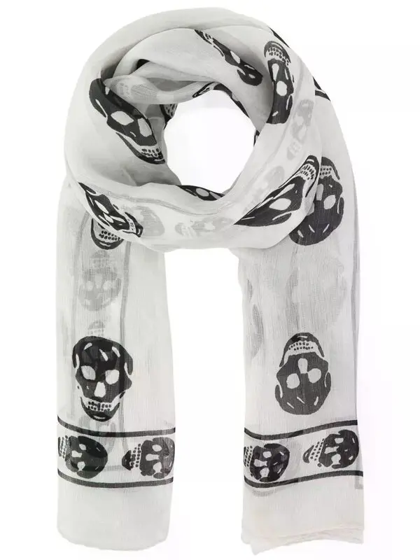 Alexander McQueen Skull Print Scarf