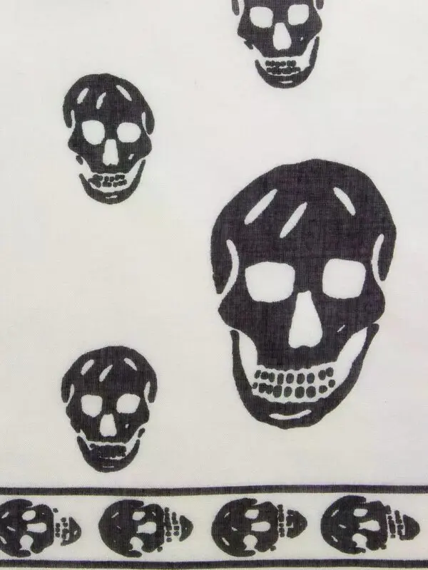 Alexander McQueen Skull Print Scarf