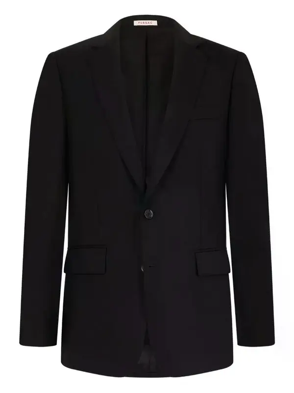FURSAC Single-breasted Notched-lapel Blazer