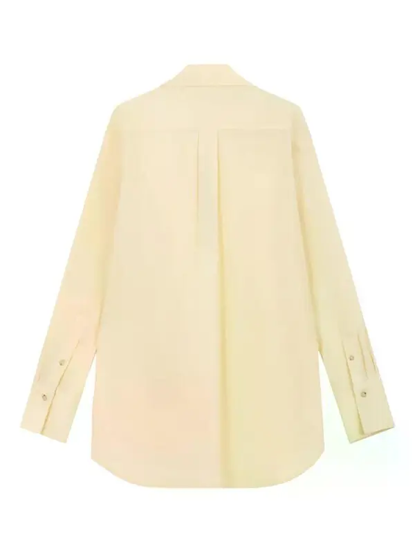 TOTEME Lavalliere Detail Shirt - Neutrals