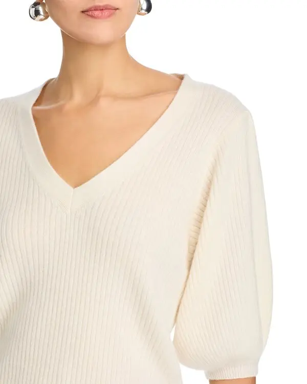 Ramy Brook Cassidee Cashmere V-neck Sweater