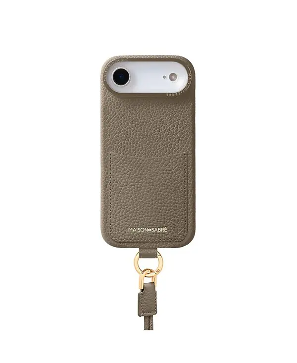 MAISON DE SABRE Sling Iphone 17 Air Phone Case - Cashmere Clay