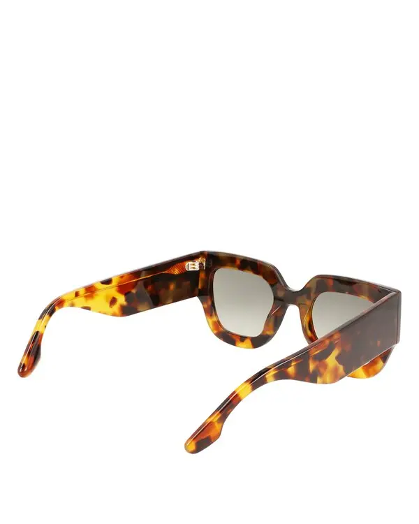Victoria Beckham Rectangular Sunglasses, 49mm