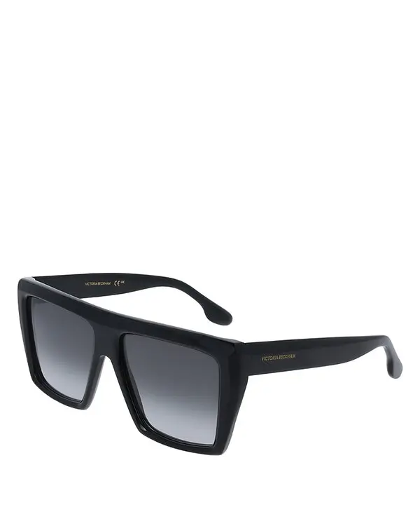 Victoria Beckham Classic Square Sunglasses - Black