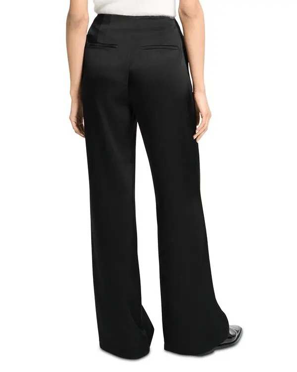 Theory Fluid Satin Pants - Black