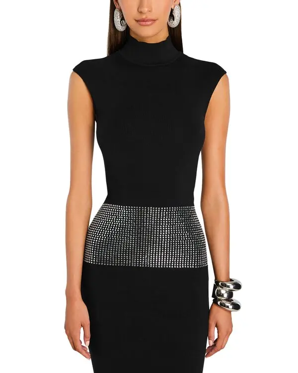 Retrofete Embellished Knit Maxi Dress