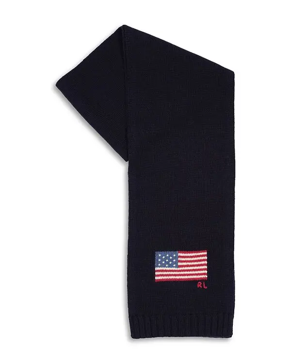 Polo Ralph Lauren Flag Scarf - Collection Navy