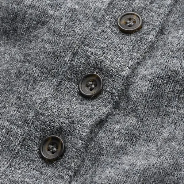 ME+EM Henley Straight Knit Vest