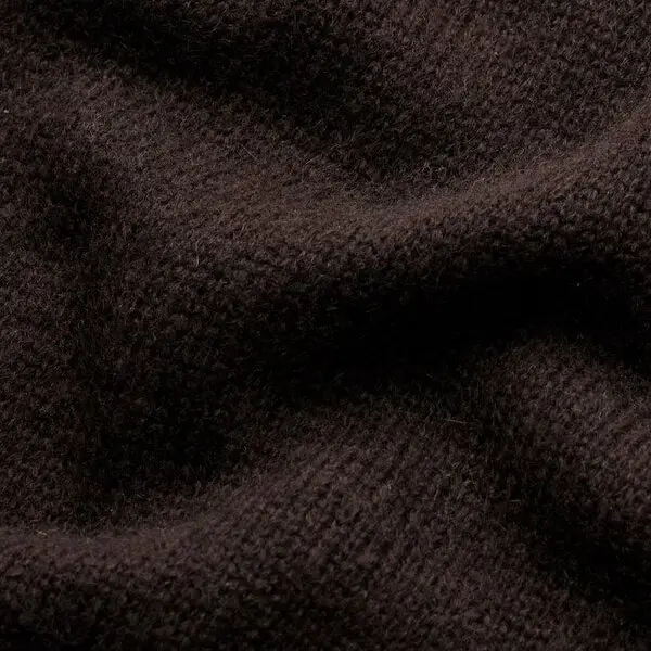ME+EM Merino Cashmere Silk Baby Tee - Cocoa Brown