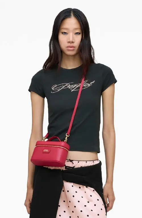 Marc Jacobs East/west Vanity Bag - True Red
