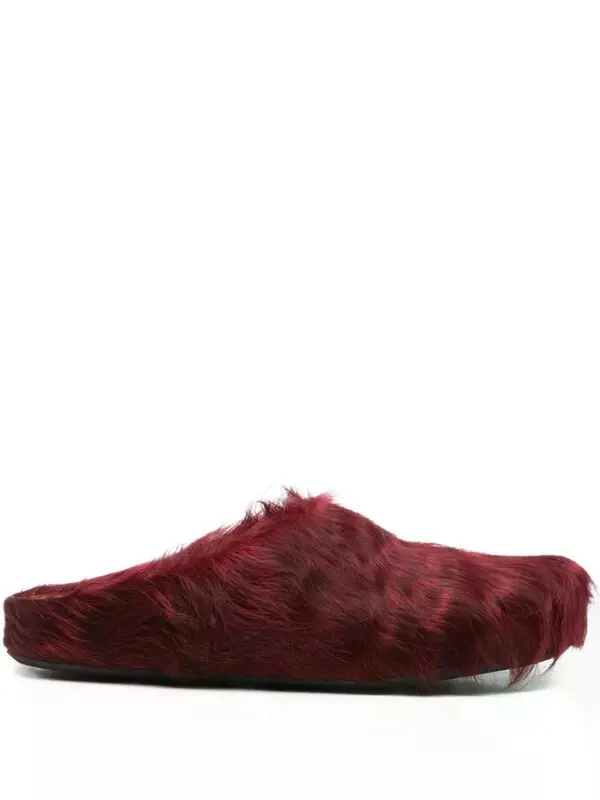 Marni Fussbett Mules - Red