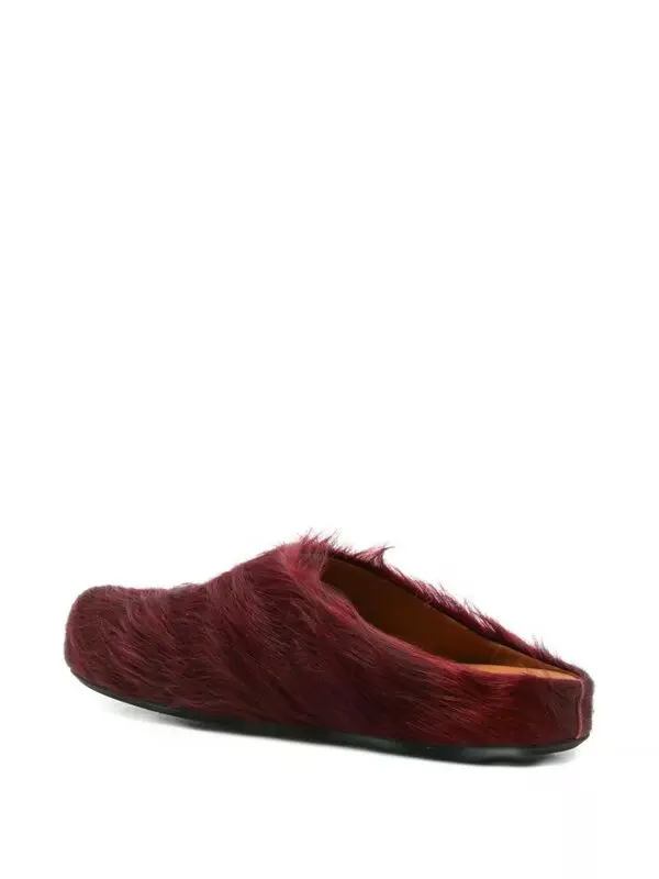 Marni Fussbett Mules - Red