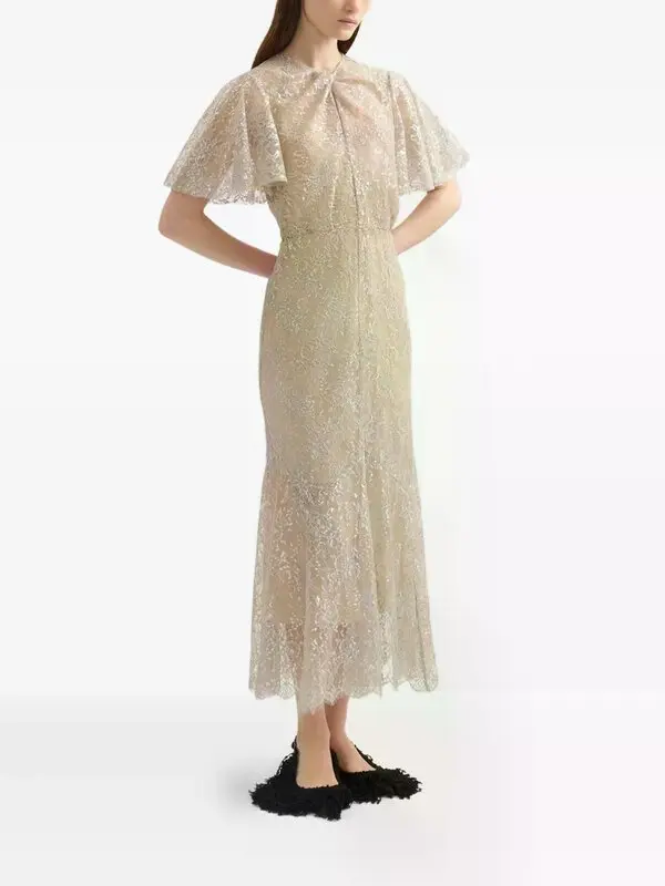 Erdem Short-sleeve Midi Dress