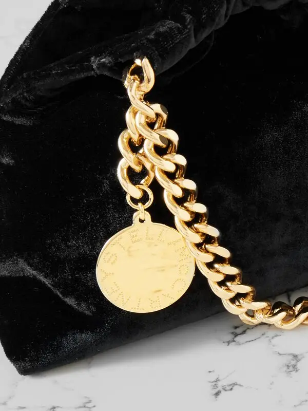 Stella McCartney Velvet Shoulder Bag