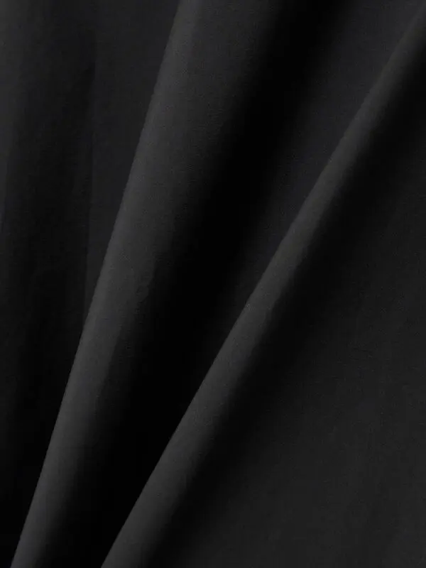 ST. AGNI Paneled Cotton-blend Maxi Skirt