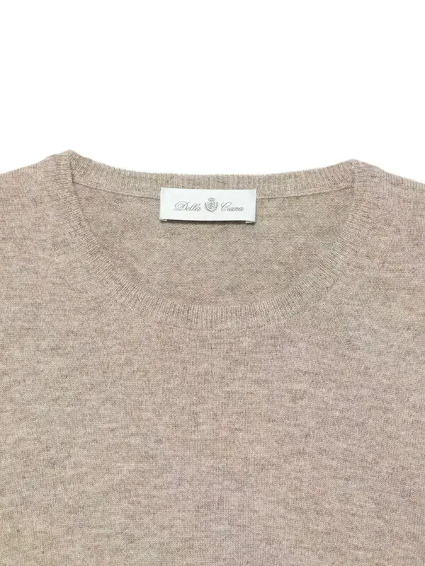 DELLA CIANA Crew Neck Fine Knit Sweater