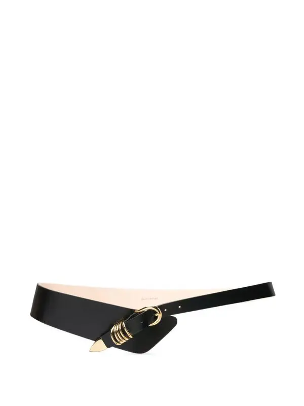 DEHANCHE Alcott Ring Detail Belt - Black