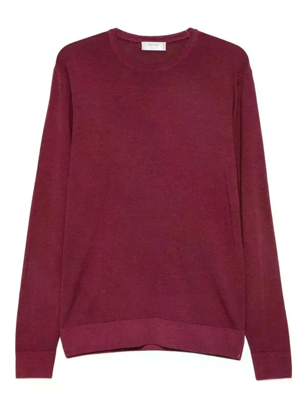 FERRANTE Crew-neck Top - Red