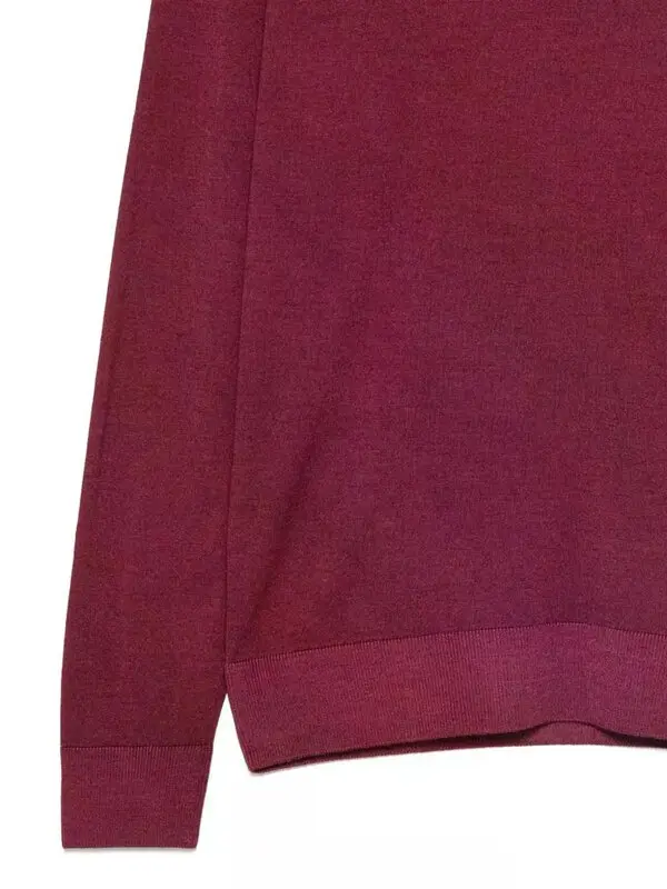 FERRANTE Crew-neck Top - Red